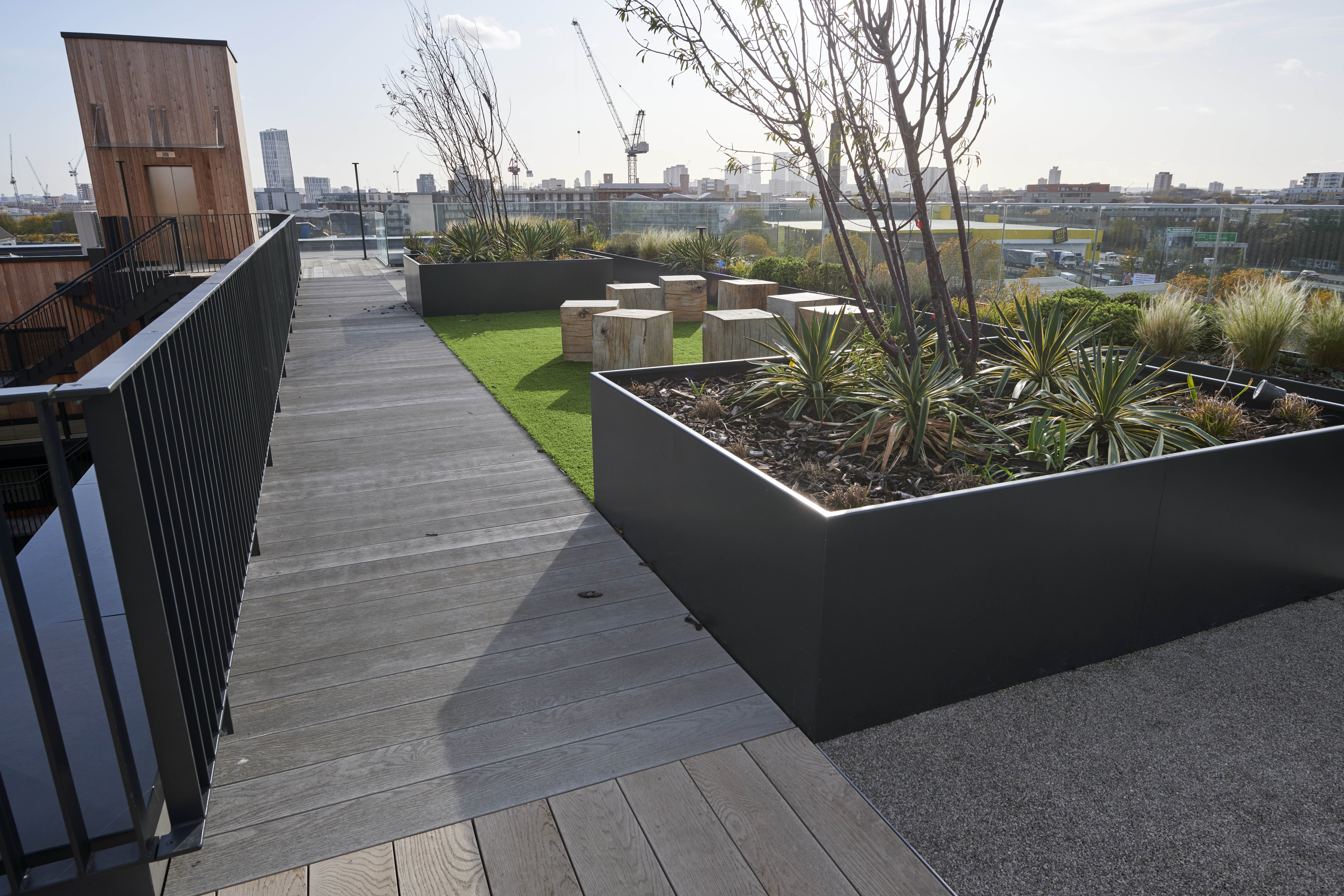 Contemporary Residential Roof Terrace | Old Smoke House